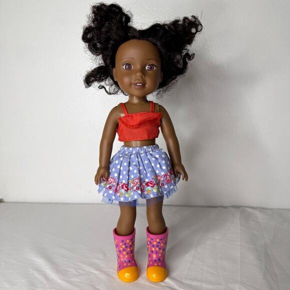 American Girl | Toys | American Girl Welliewishers Kendall Doll Dark ...